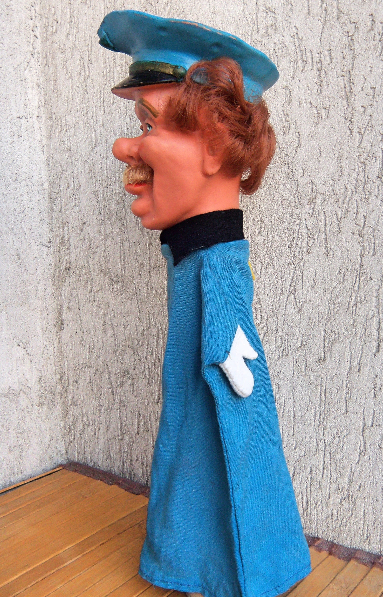 Vintage Hand Puppet SERGEANT JOKER COP Glove Policeman Wag - Etsy