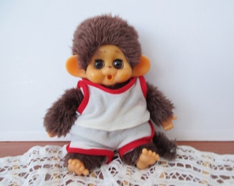 80s Monkey Doll - Etsy