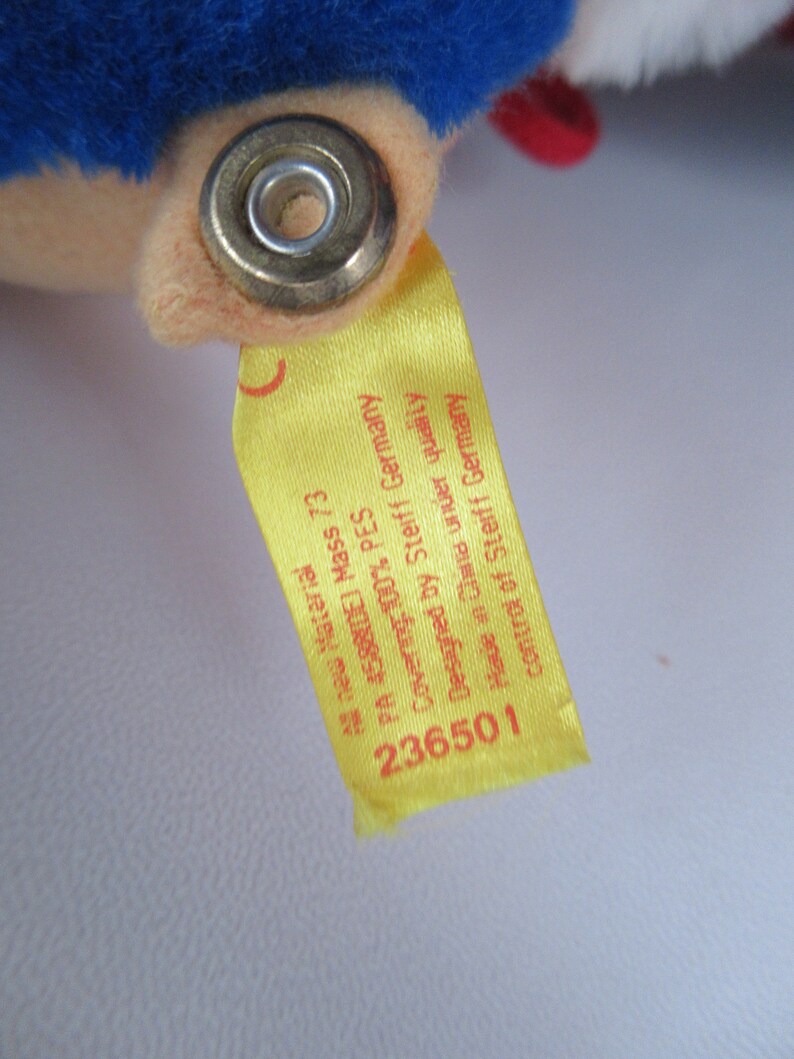 Steiff Maari Prince Ladybird German Ladybug Plush Toy Button - Etsy