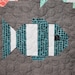 Chuckles the Fish, Crib Size Quilt, Blue Water Minky Back and Fun ...