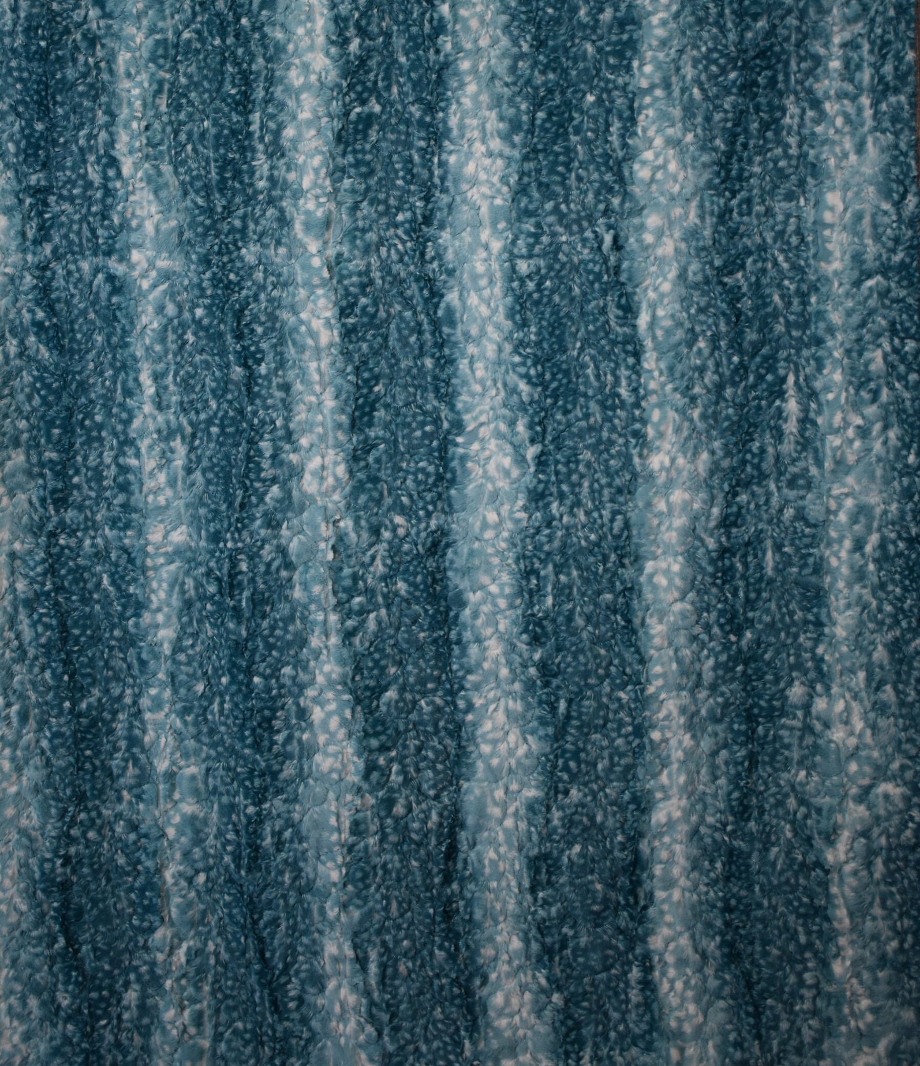 Chuckles the Fish, Crib Size Quilt, Blue Water Minky Back and Fun ...