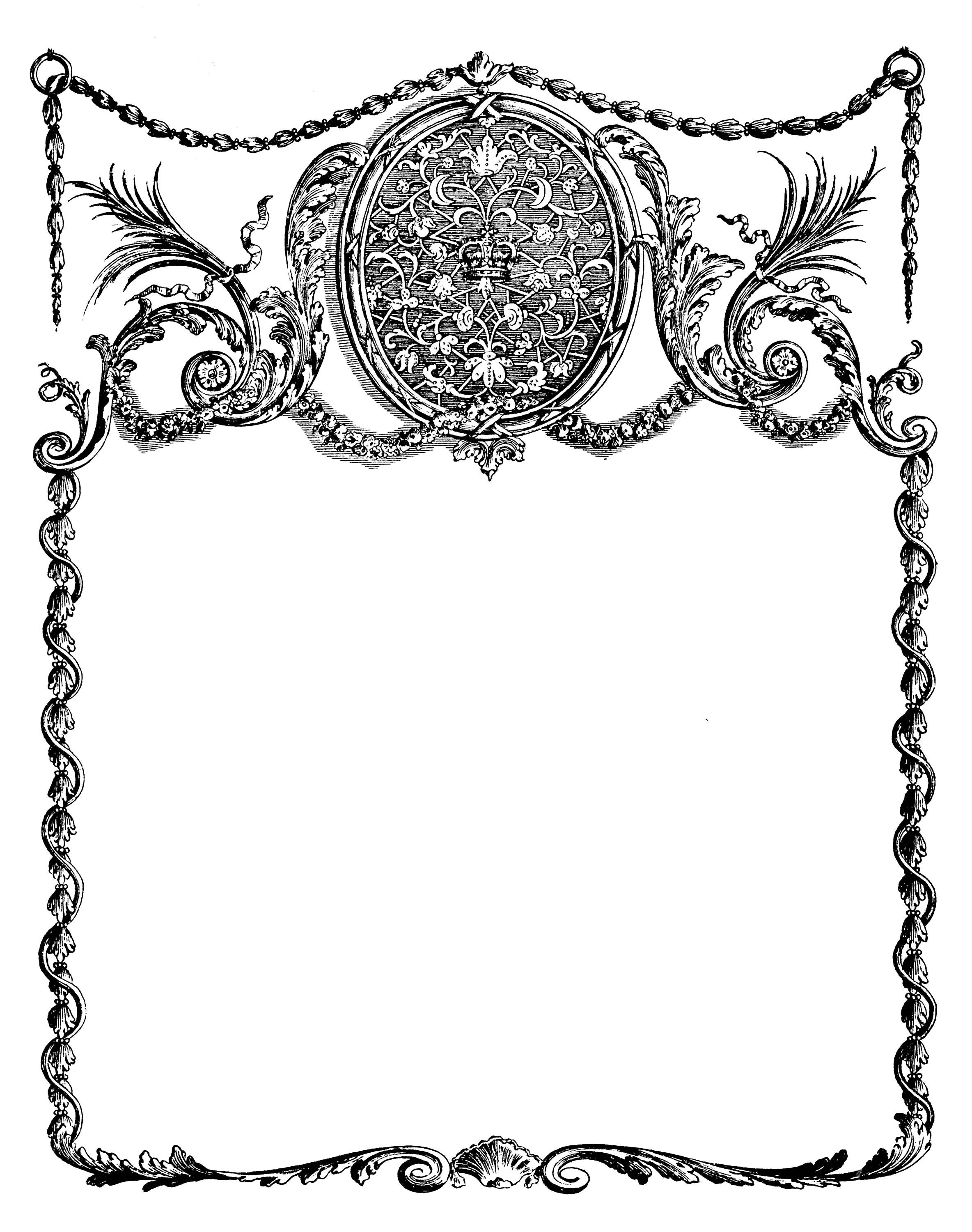 Filigree Free Clipart