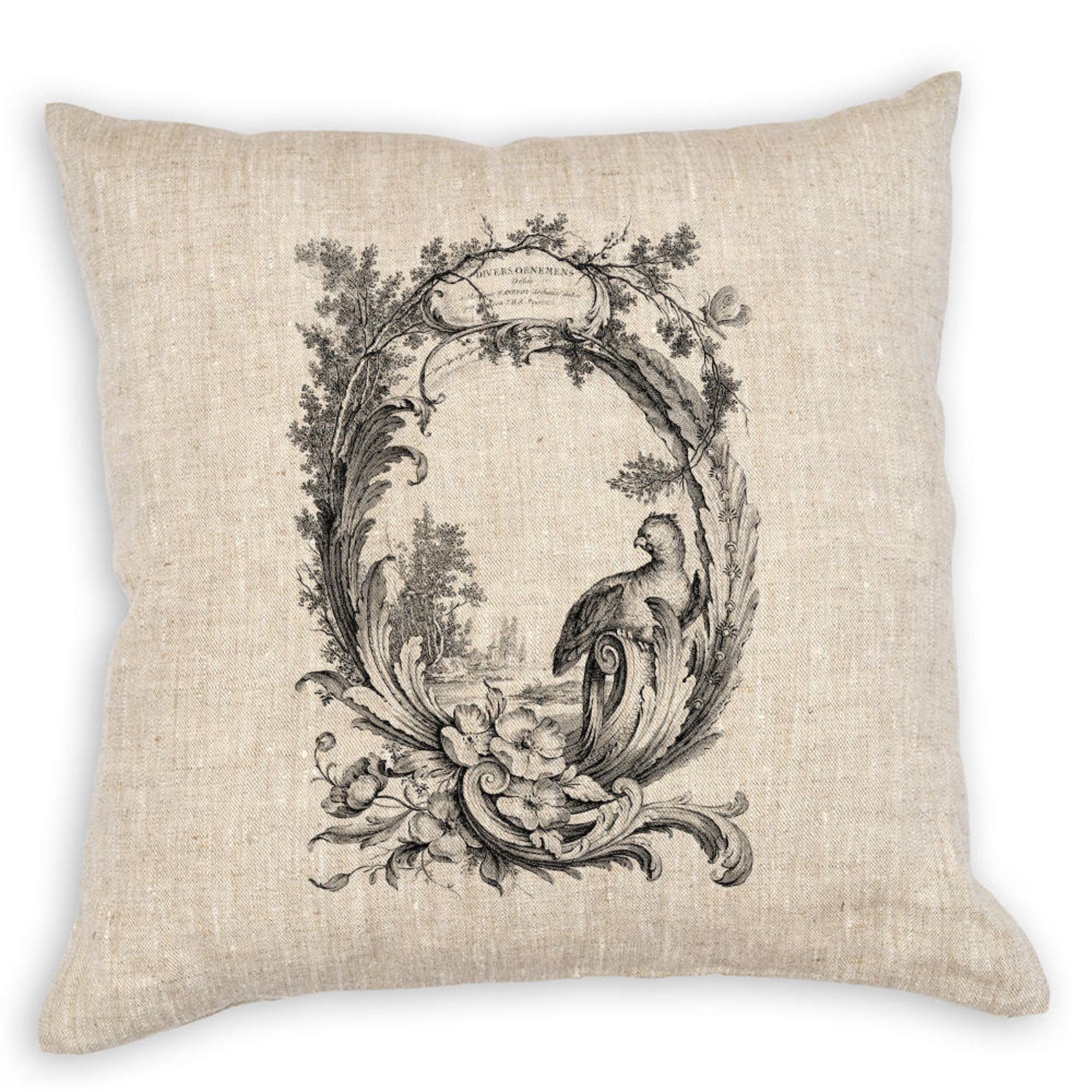 Vintage Ink Plate French Bird Country Filigree Icon Clipart - Etsy