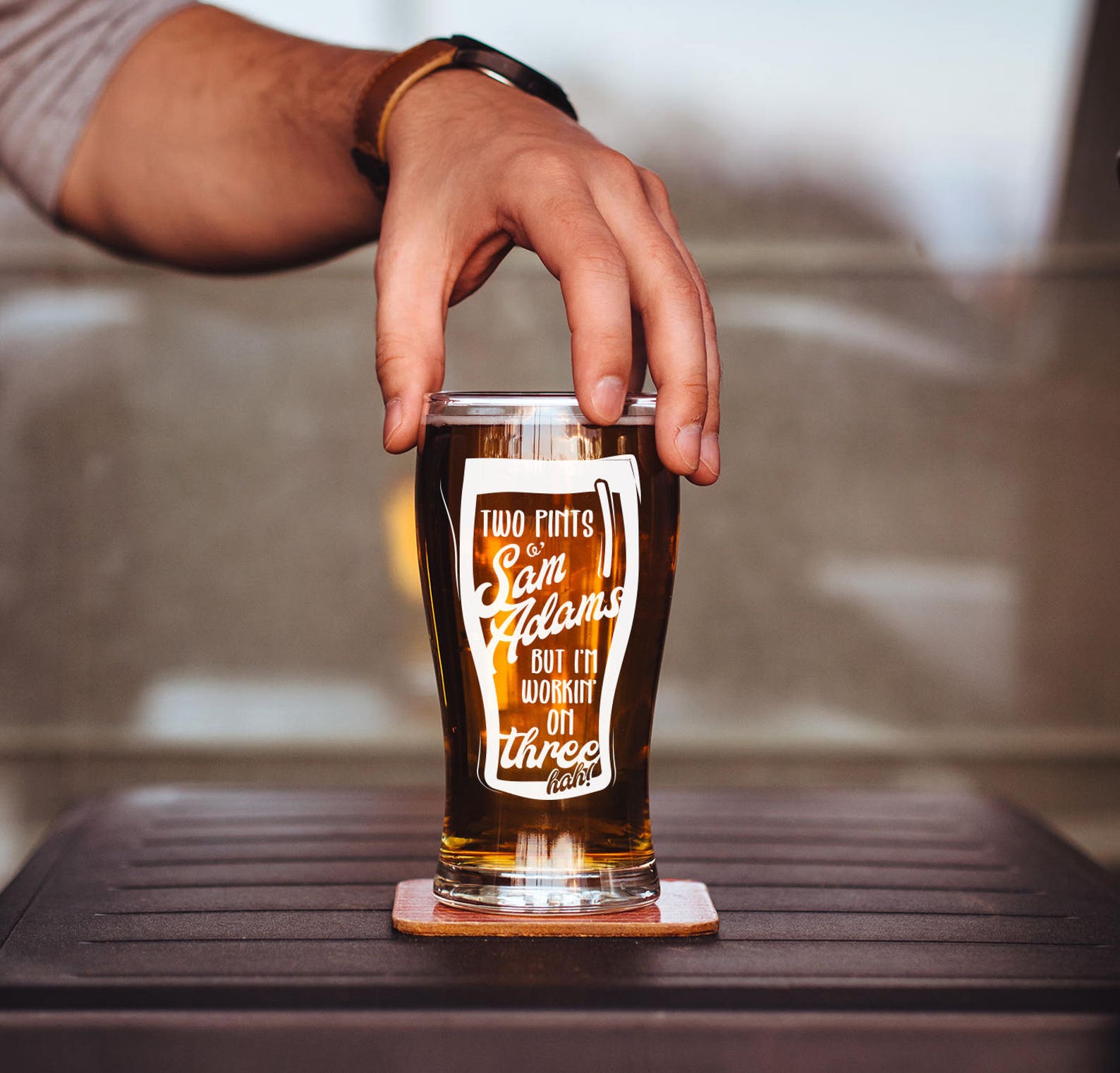 Inspired by Hamilton, Two Pints of Sam Adams but I'm Working on Three ...