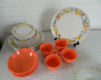 Melamine dinnerware | Etsy