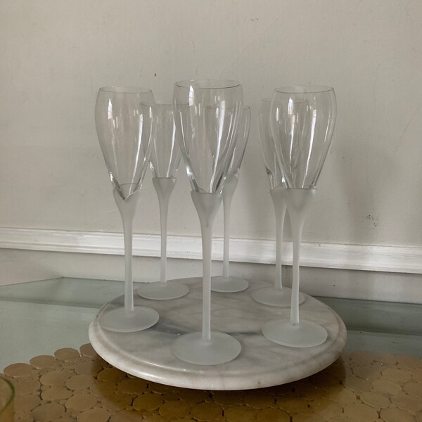 Frosted Glasses - Etsy