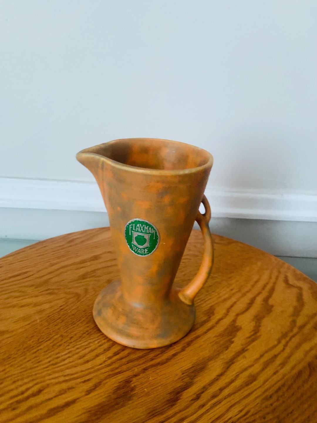 Vintage Flaxman Ware Wade Heath Pottery Small Jug With Handle Made in ...