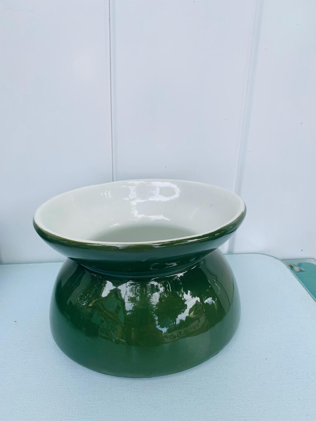 Vintage Hall Green Ceramic Spittoon Made in England - Etsy