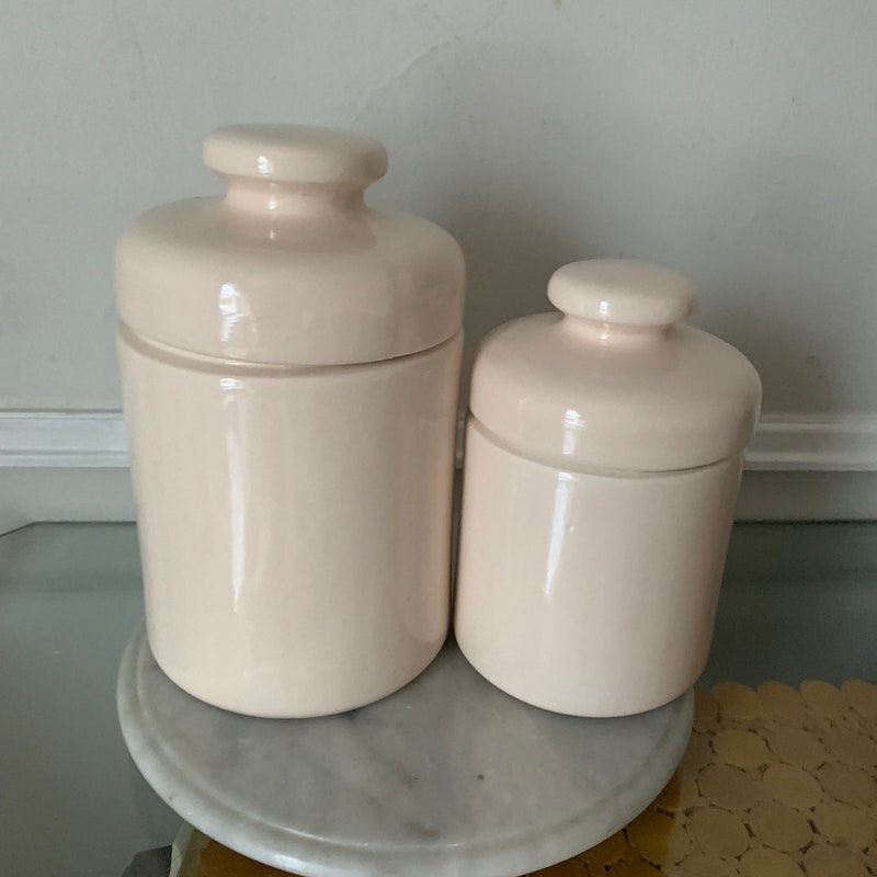 Pink Canisters - Etsy