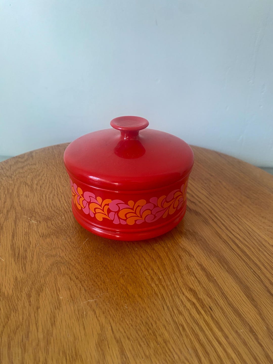 MCM Emsa Multi Coloured Coasters in Red Caddy Made in Western Germany ...