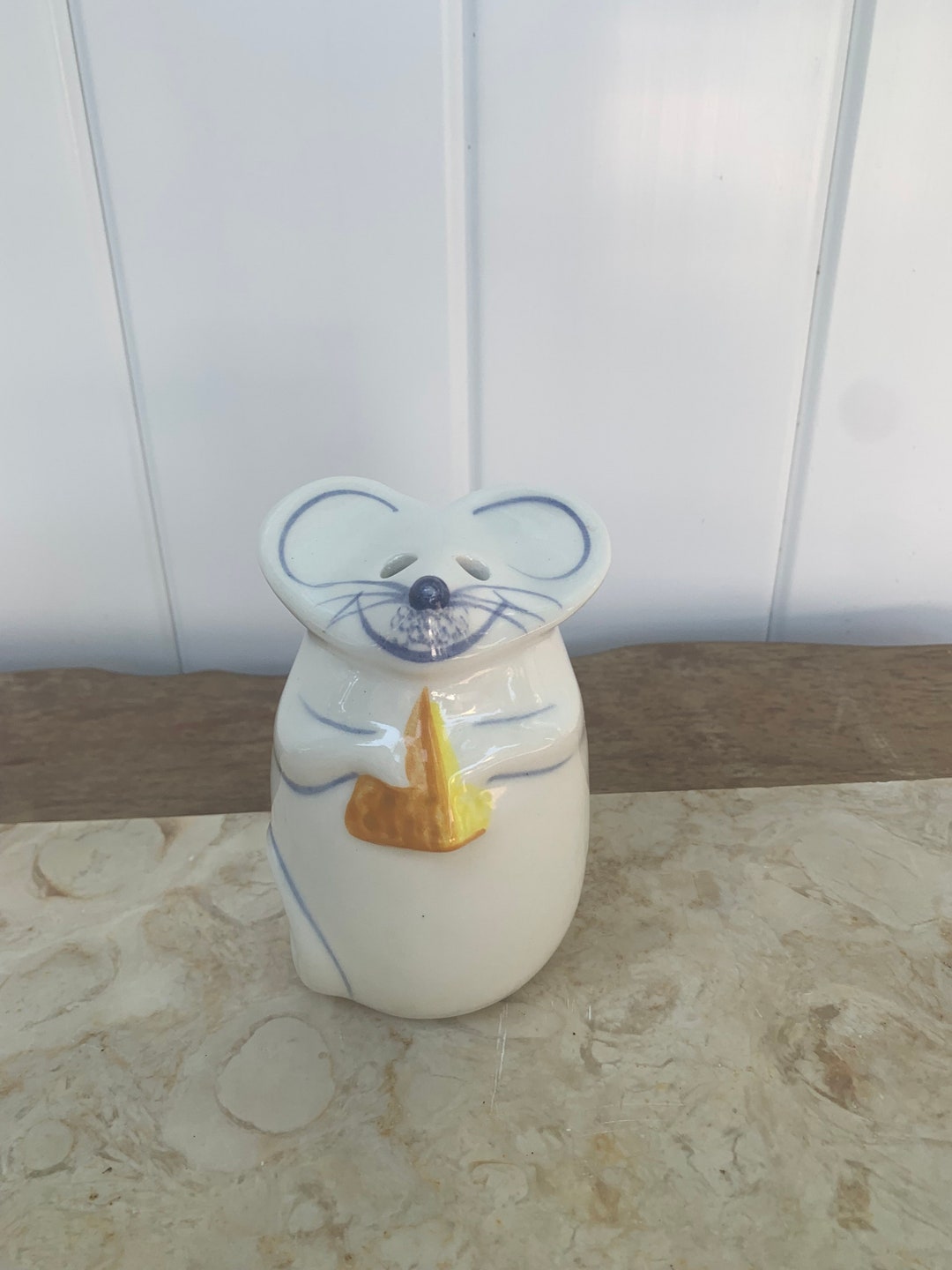 Vintage N.S. Gustin Ceramic Mouse Parmesan Cheese Shaker Made in USA - Etsy