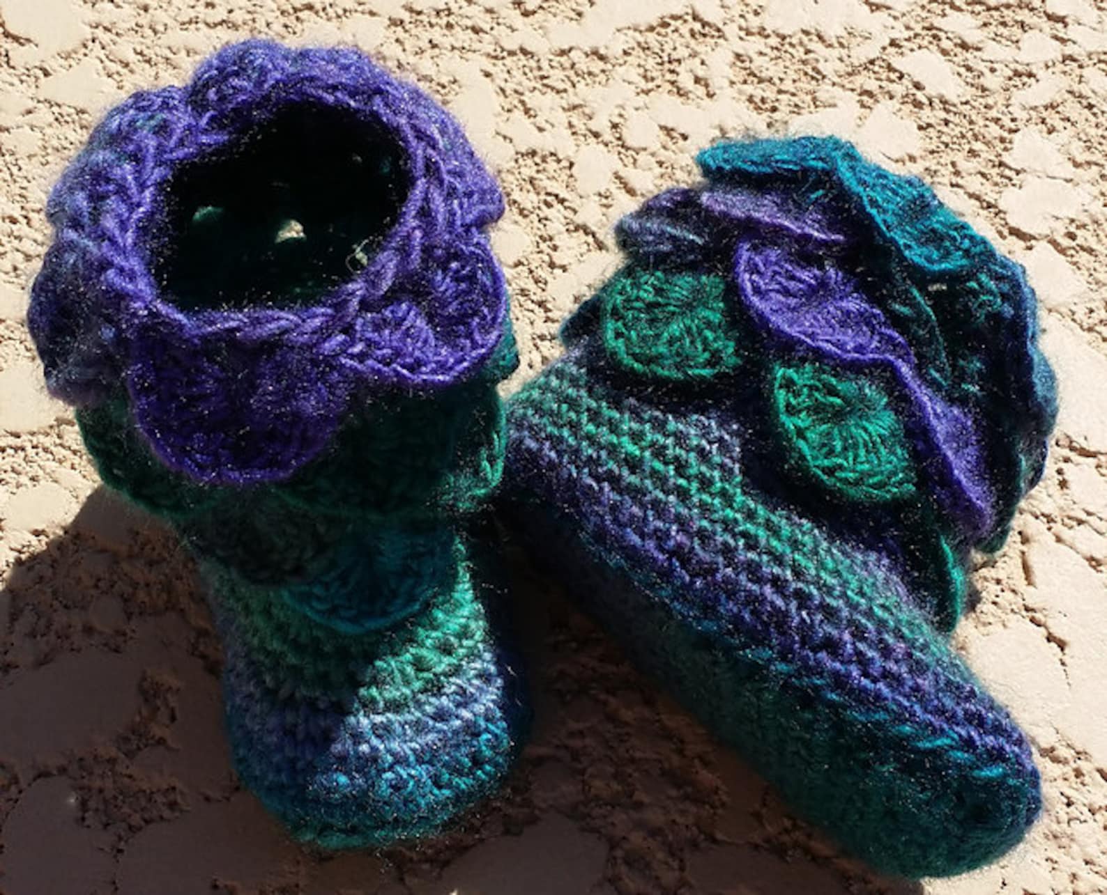 Crocodile Stitch Boots 9 Sizes CROCHET PATTERN Adult Mens - Etsy