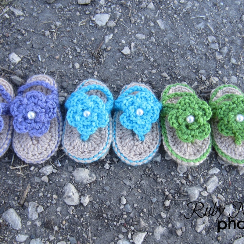 Crochet Sandals - Etsy