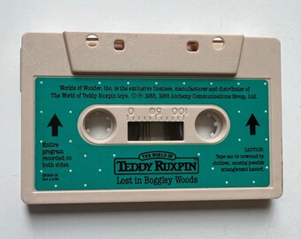 Teddy Ruxpin Cassette - Etsy
