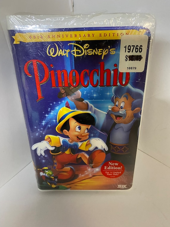 Pinocchio Vhs 1999