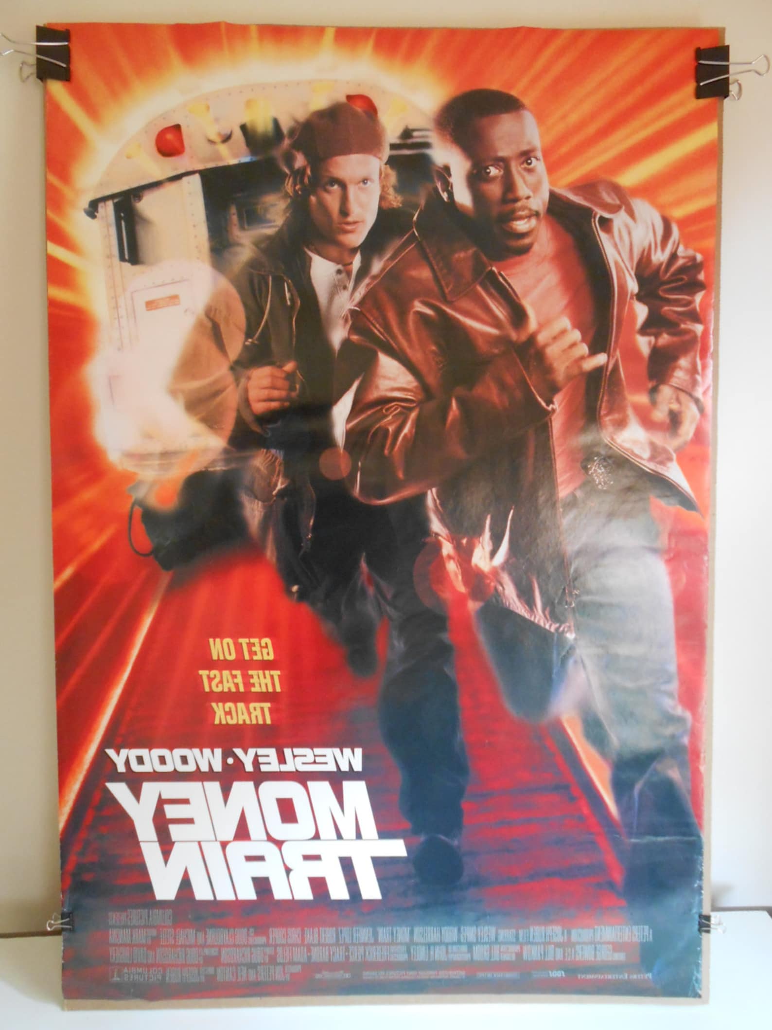 Money Train 1995 Original 2 Sided Movie Poster Wesley Snipes - Etsy