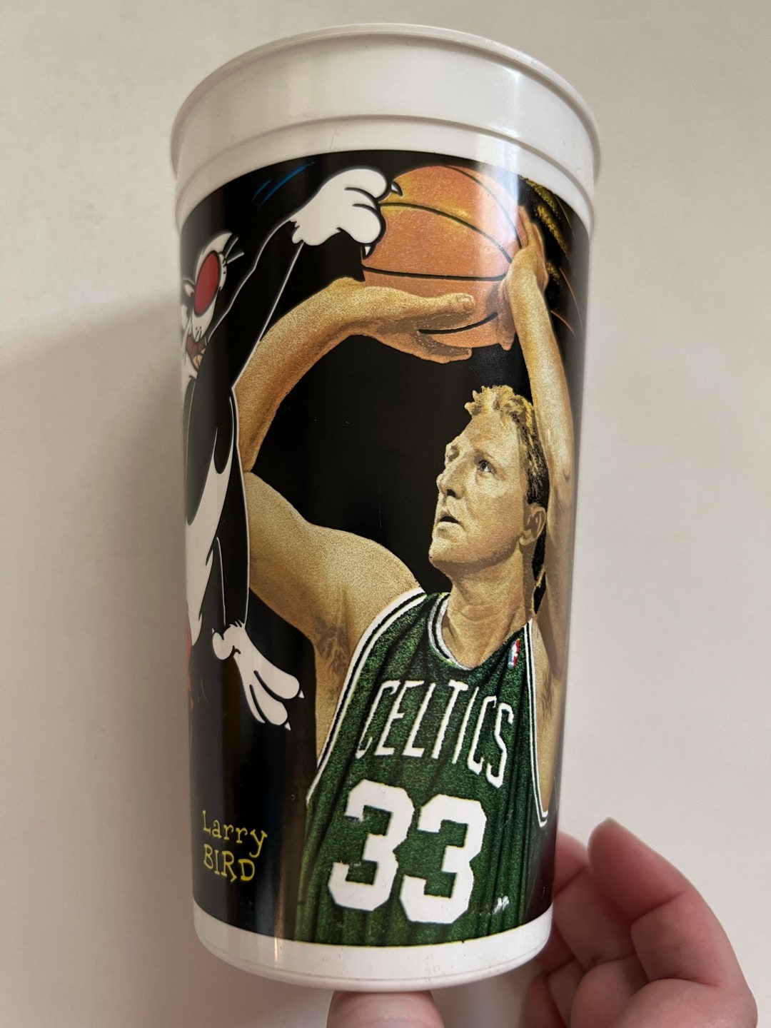 Vintage 1995 Mcdonalds Coke Coca Cola NBA Looney Tunes Larry Bird ...