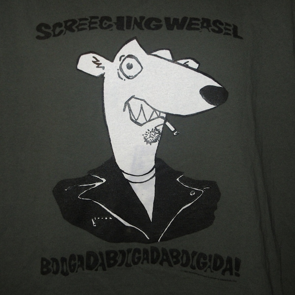 Screeching Weasel T Shirts - Etsy