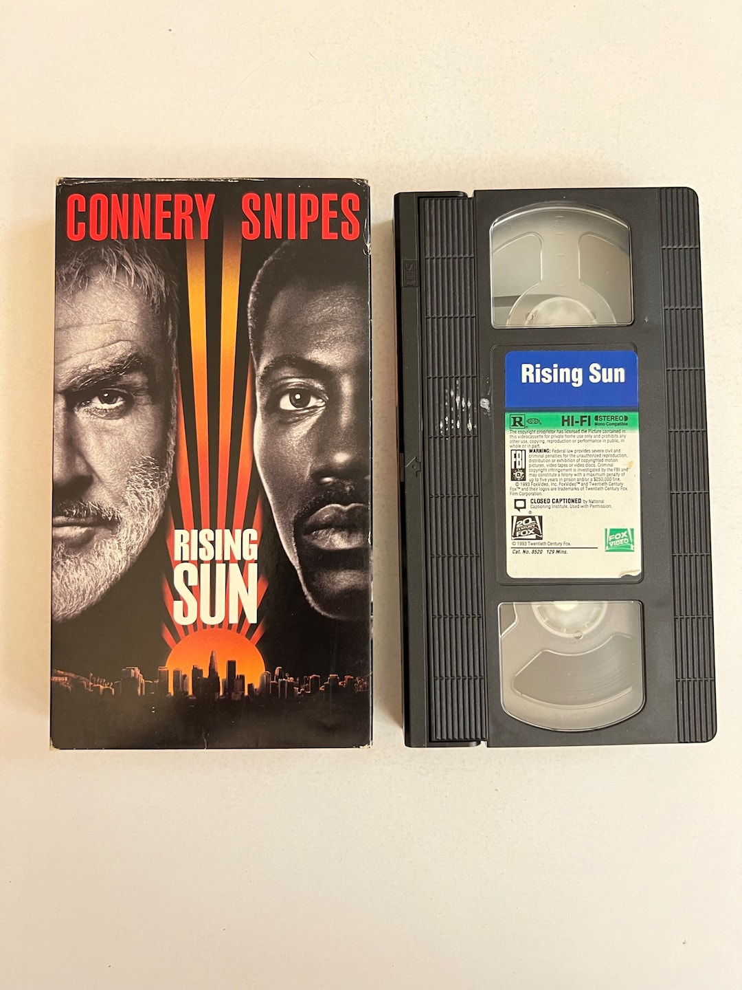 Sol naciente VHS, 1993 - Etsy México
