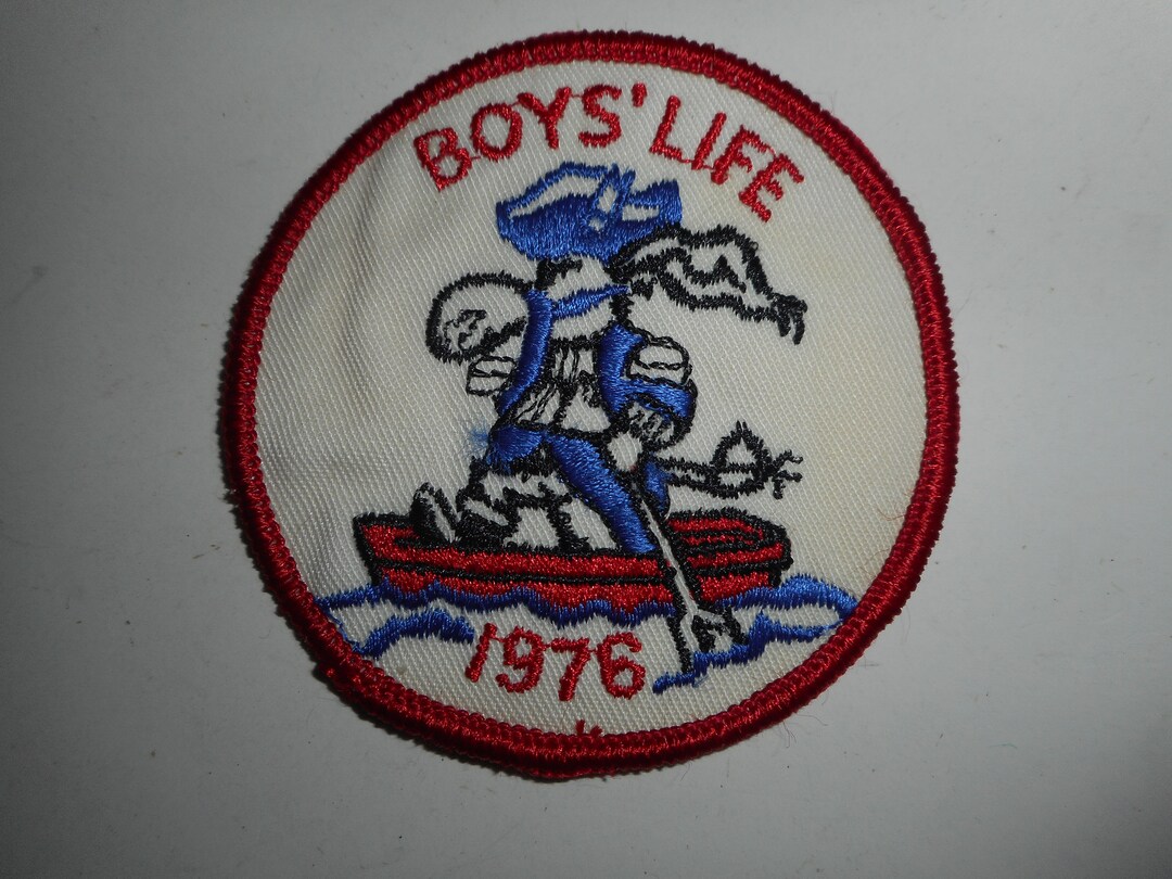 Vintage 70s BSA Boy Scouts Boys Life 1976 Patch 3 - Etsy