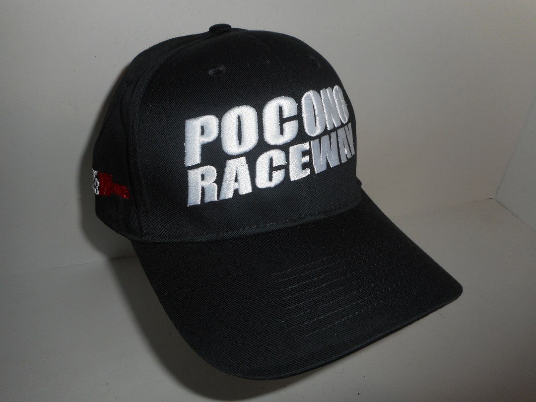 Vintage NASCAR Pocono Raceway Winner Hat Cap - Etsy