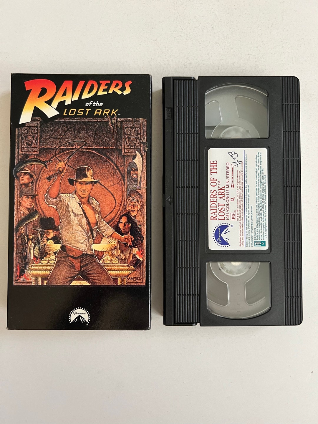 Indiana Jones and the Temple of Doom (VHS, 1991) - Etsy