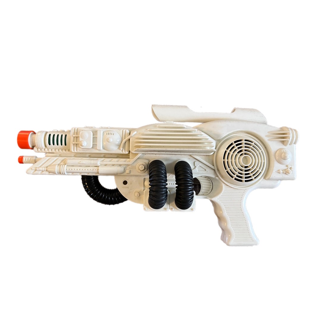 Vintage 90s Trendmasters 1992 X2 Storm Blaster Electronic Laser Gun ...