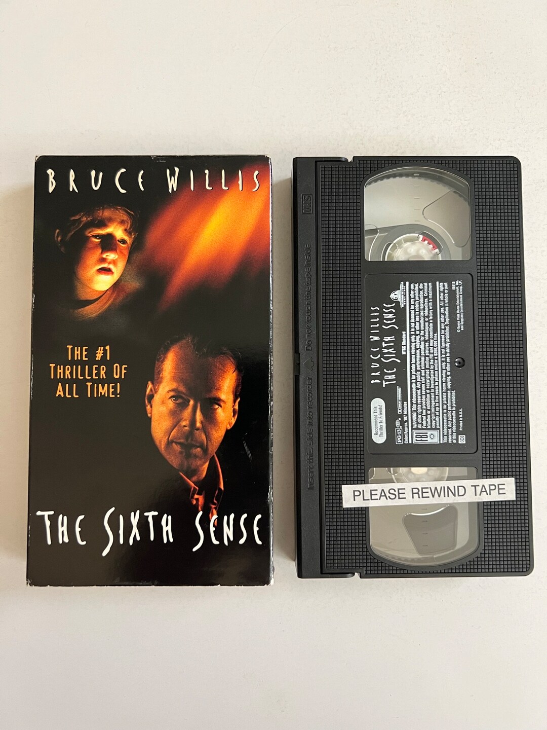 The Sixth Sense VHS 2003 Bruce Willis - Etsy