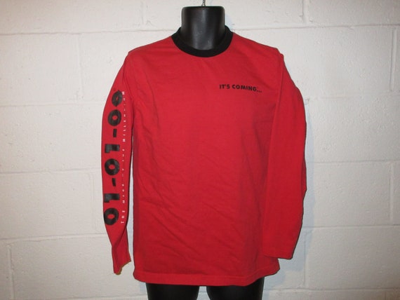 Vintage 2000 Millennium 01-01-2000 Y2K Long Sleeve Sh… - Gem