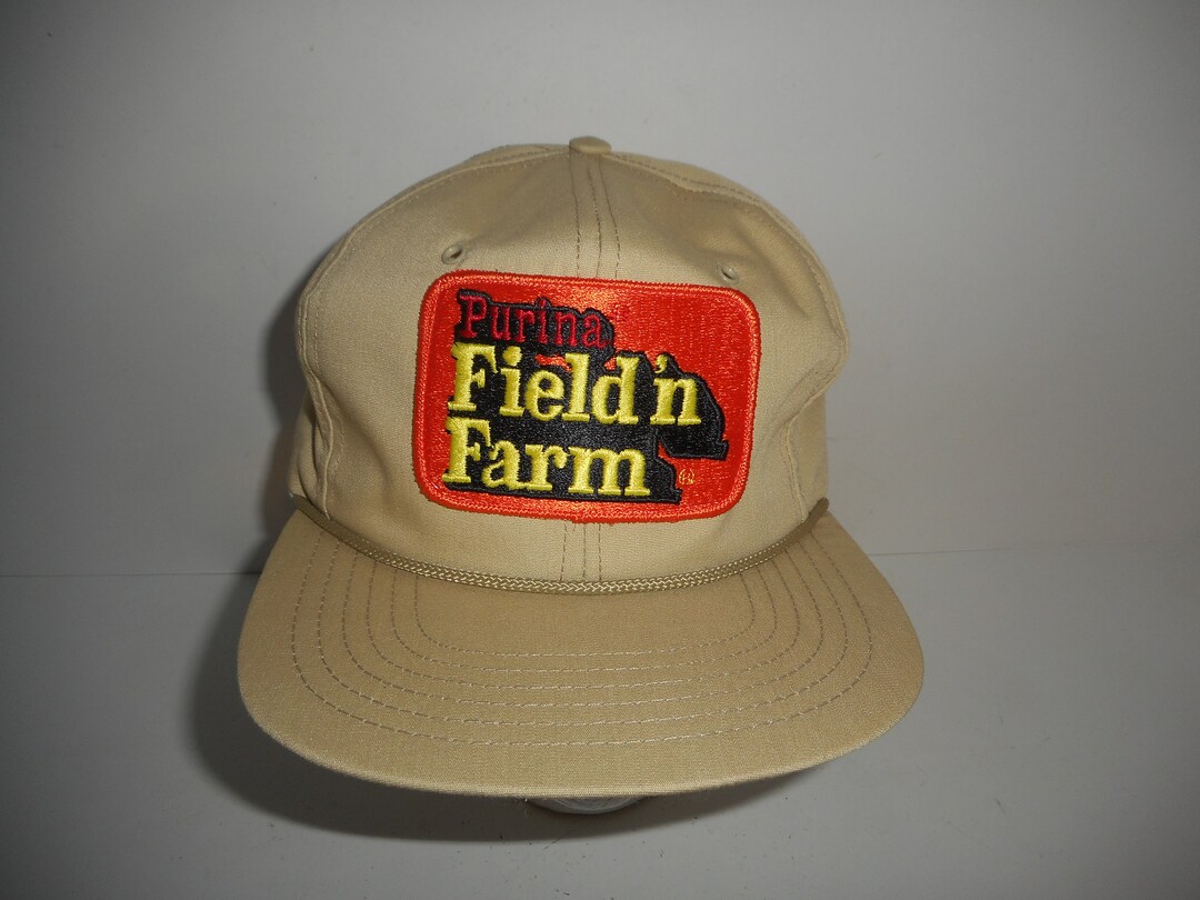 Vintage 80s 90s Purina Field N Farm Strapback Hat Cap - Etsy