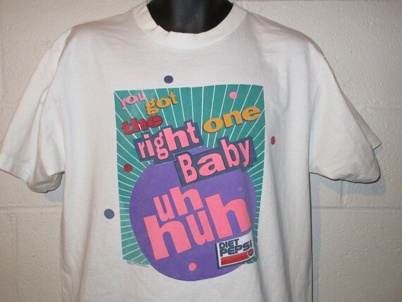 Vintage 90s Ray Charles You Got the Right One Baby Uh Huh Diet | Etsy