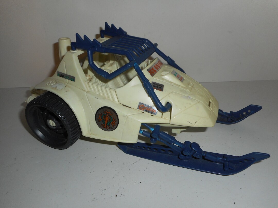 Vintage 1992 Hasbro GI Joe Ice Snake Vehicle - Etsy