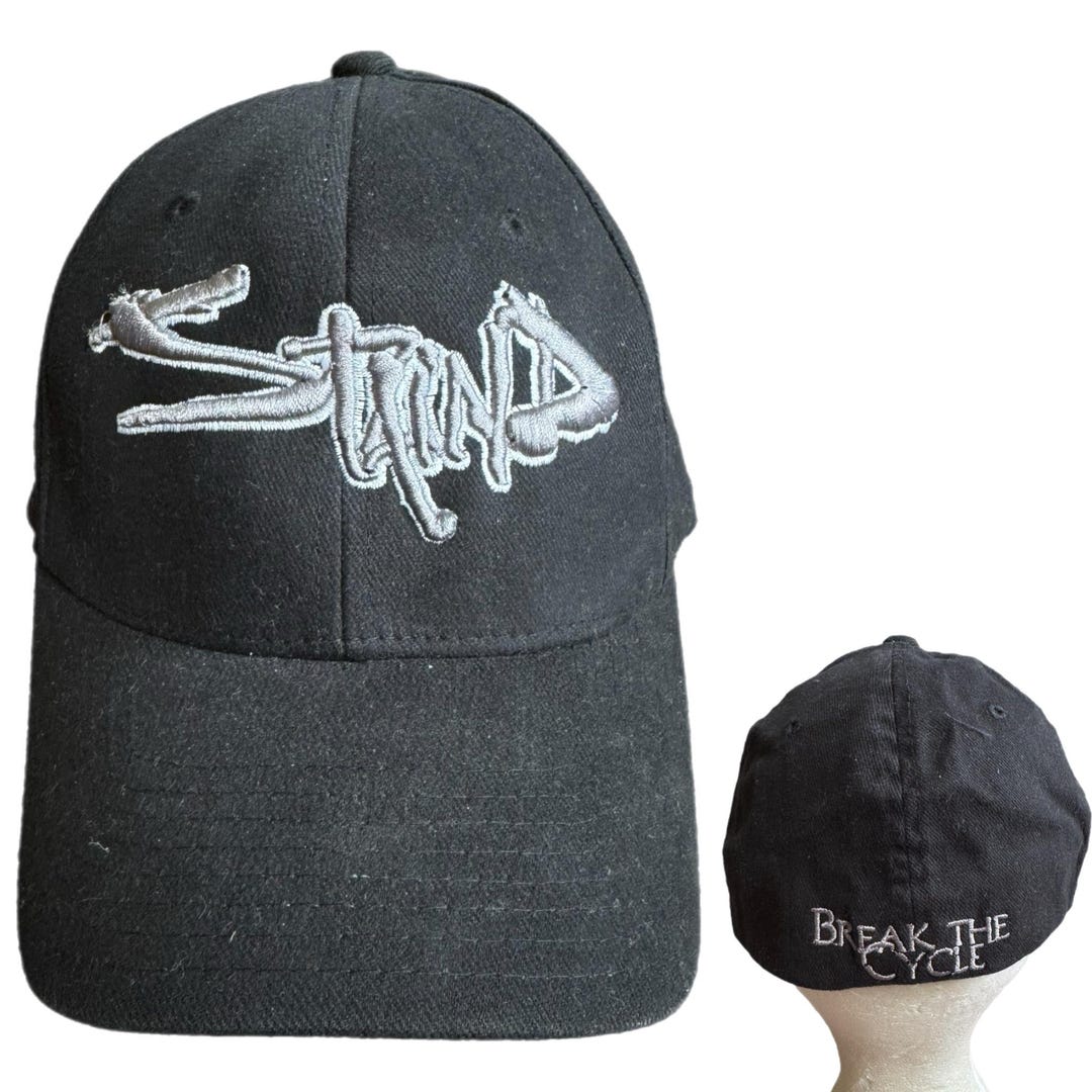 Vintage Staind Break the Cycle Flexfit Hat Cap L/XL Yupoong - Etsy
