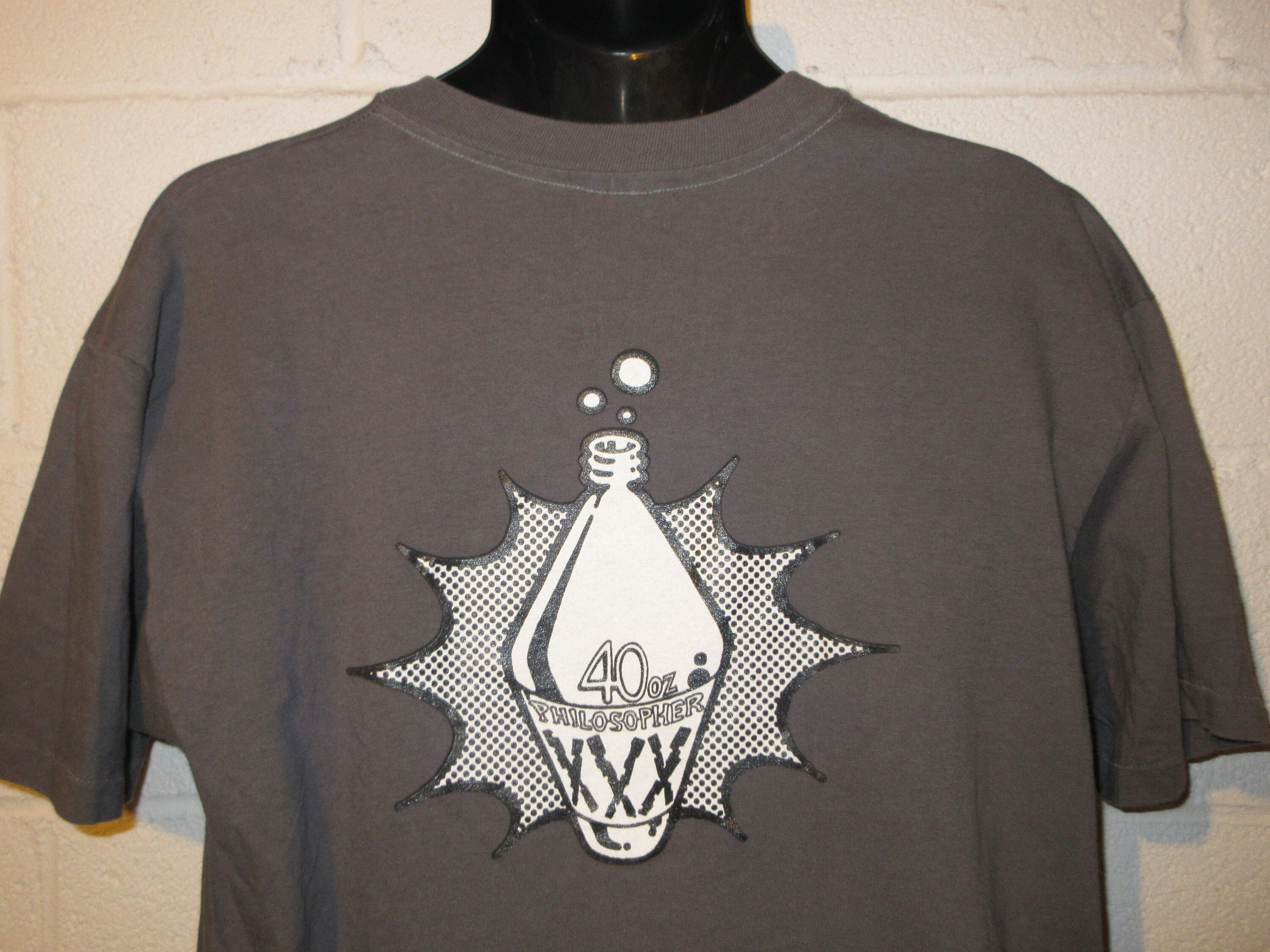 Vintage 90s 40oz Philosopher Bouncing Souls Punk Band T-shirt XL - Etsy