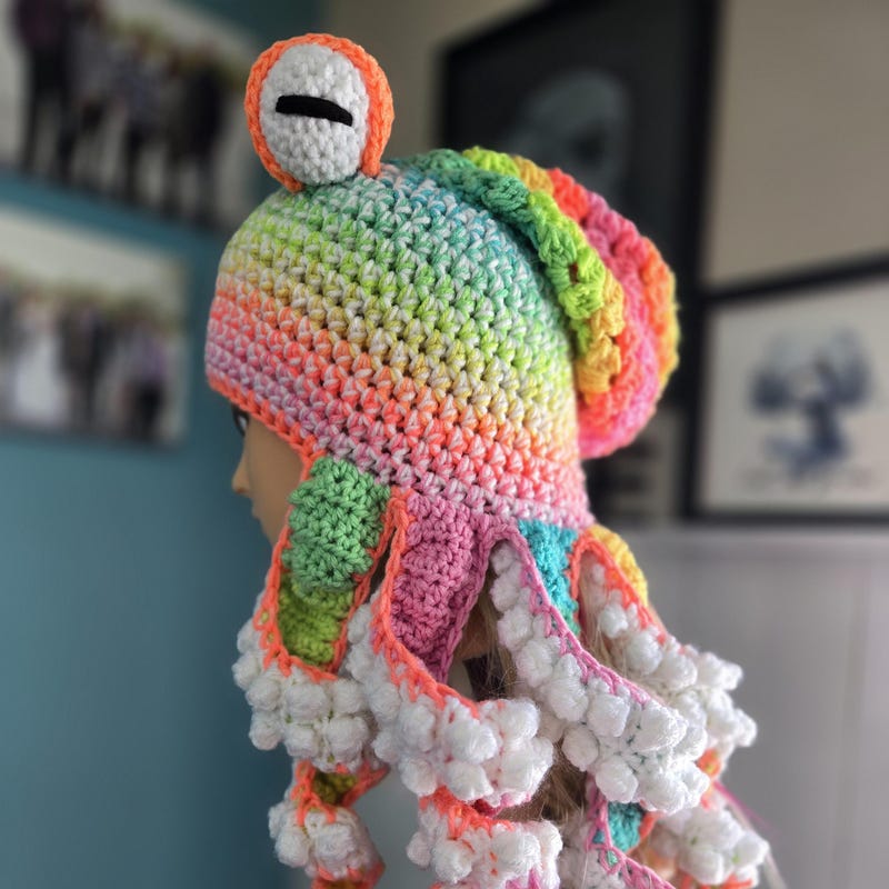 Octopus Hat - Etsy