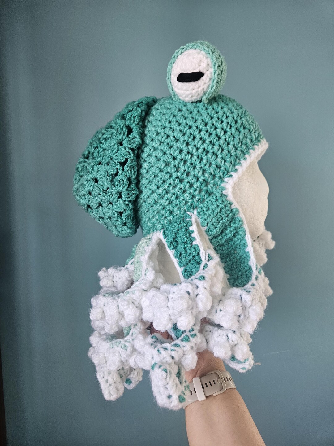 Octopus Hat - READY TO SHIP - Crochet Octopus Hat - Crochet Winter Hat ...
