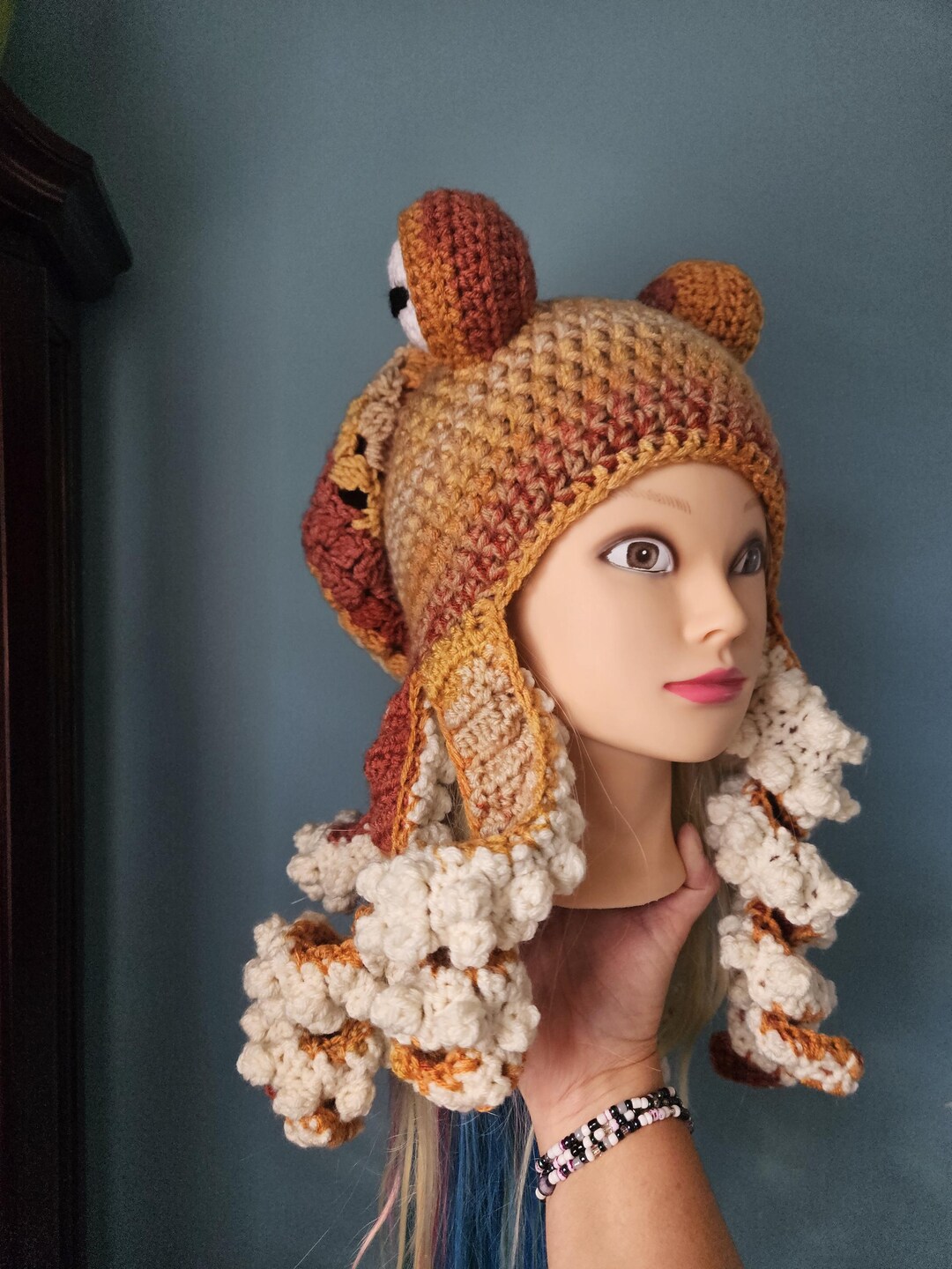 Octopus Hat READY TO SHIP Crochet Octopus Hat Crochet Winter Hat Ooak ...