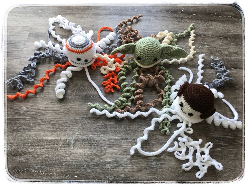 Jelly Pal Pattern Pack - Robot, Baby Alien, & Princess Jelly Pal ...