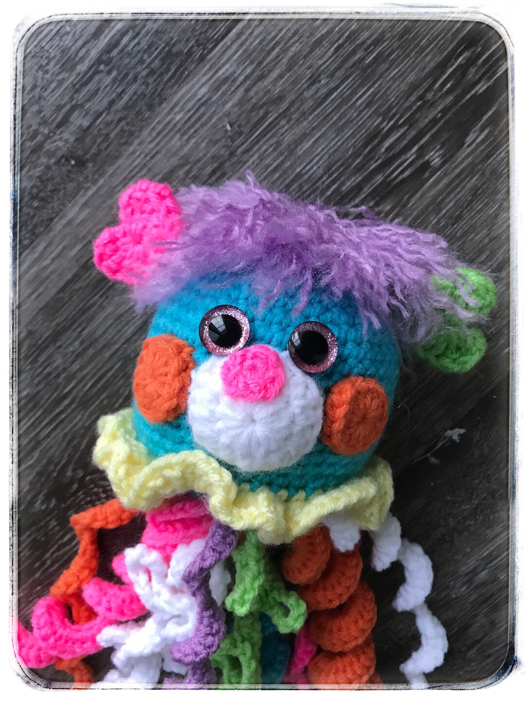 Popples the Jelly Pal Pattern - Crochet Jellyfish - Jellyfish Doll - 80 ...