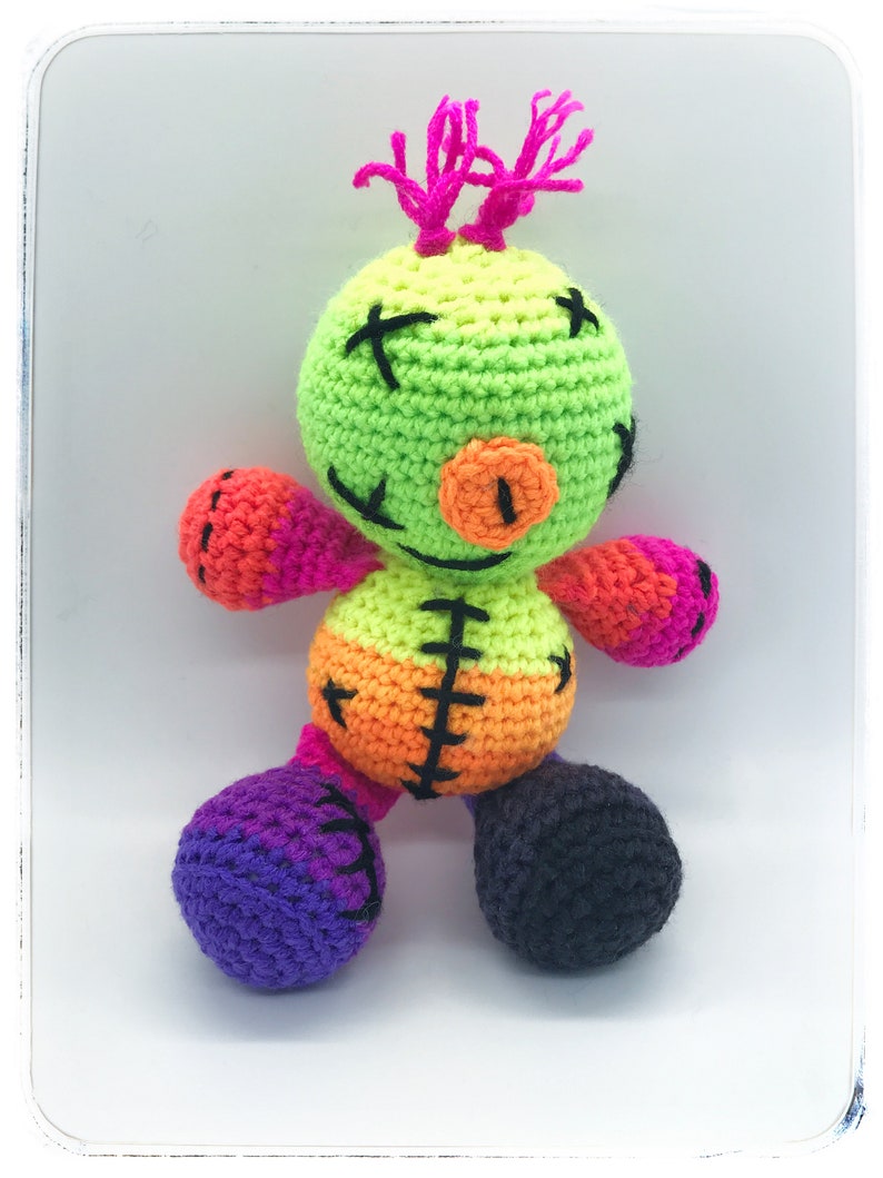 Voo Doo Cuddle Doll Crochet Pattern - Crochet Doll - Amigurumi Pattern ...