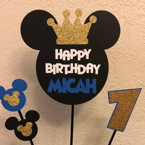 Royal Prince Mickey Mouse Party Backdrop Little Prince Mickey | Etsy