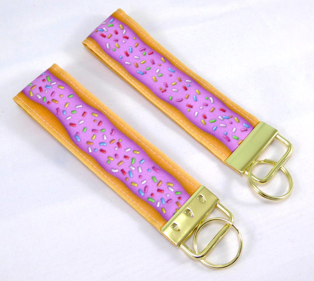 Strawberry Sprinkles Keychain Strap - Etsy