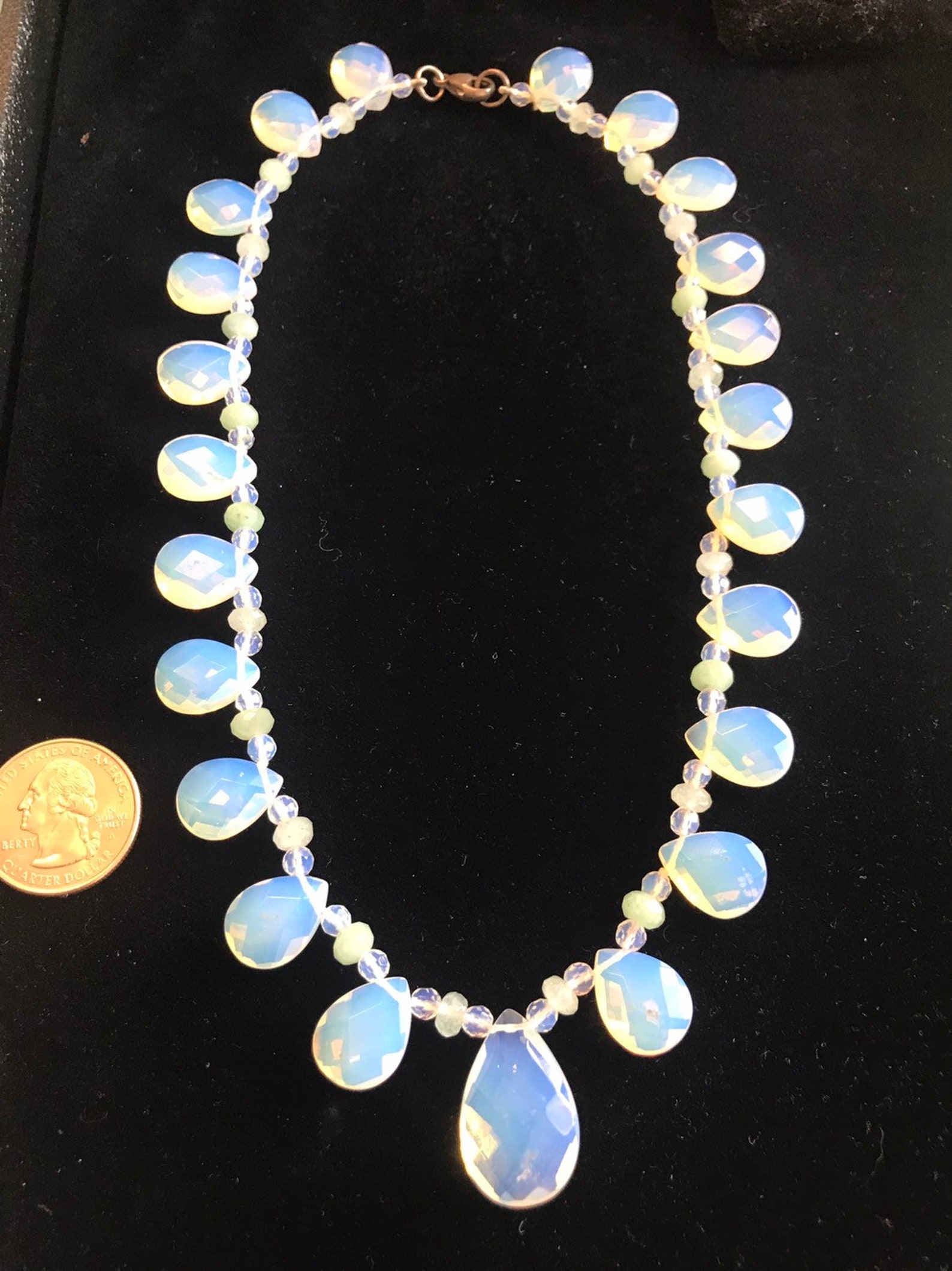 Moonstone Necklace - Etsy