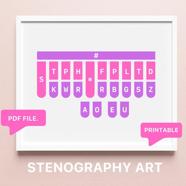 Stenography - Etsy