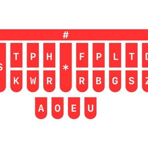 Stenography Keyboard, Steno Chart, Court Reporter Art, Steno School ...