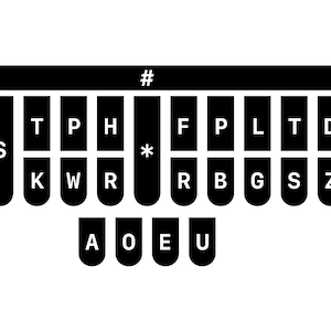 Stenography Keyboard, Steno Chart, Court Reporter Art, Steno School ...