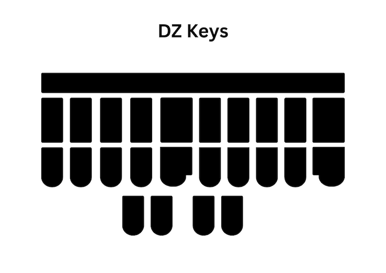 Stenography Keyboard .SVG Printable | Steno Chart, Court Reporter Art ...