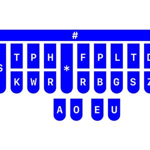 Stenography Keyboard, Steno Chart, Court Reporter Art, Steno School ...