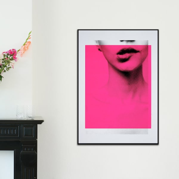 Screenprint Neon - Etsy