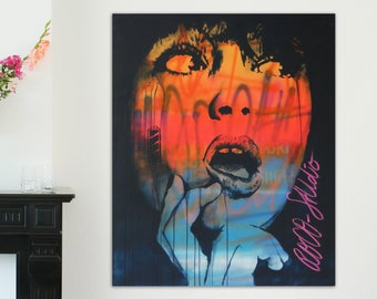 Pop art painting | Etsy